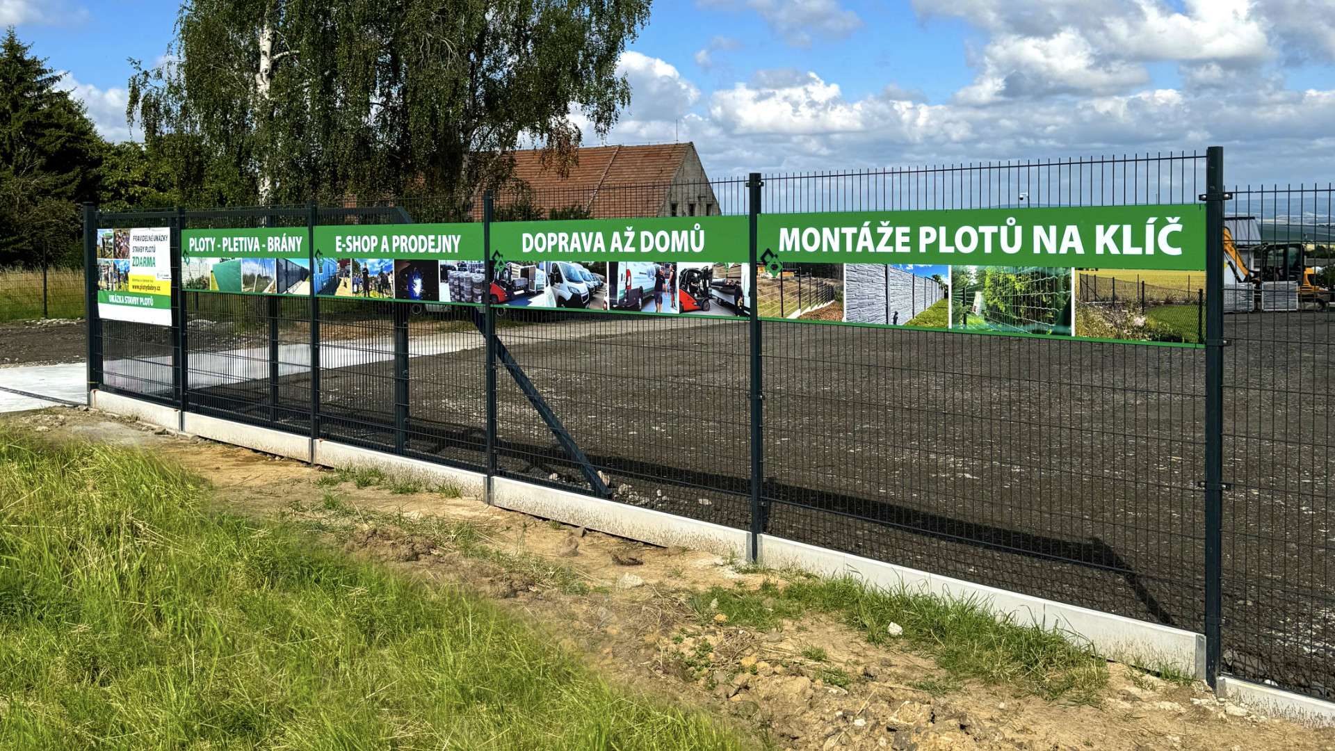 Prodejna plotů a pletiv Tetětice u Kroměříže | Ploty Dobrý